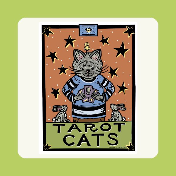 Tarot Cats - All Items – tagged "tarot sticker" – Block21Prints